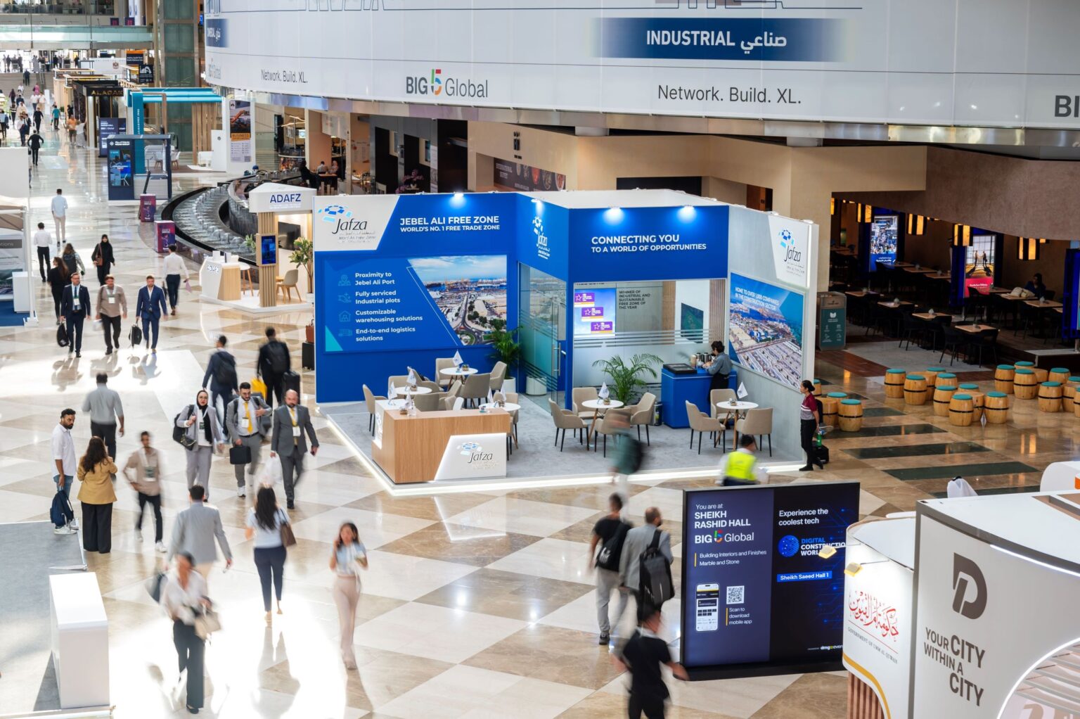 Jebel Ali Free Zone (Jafza), the world's largest free trade zone